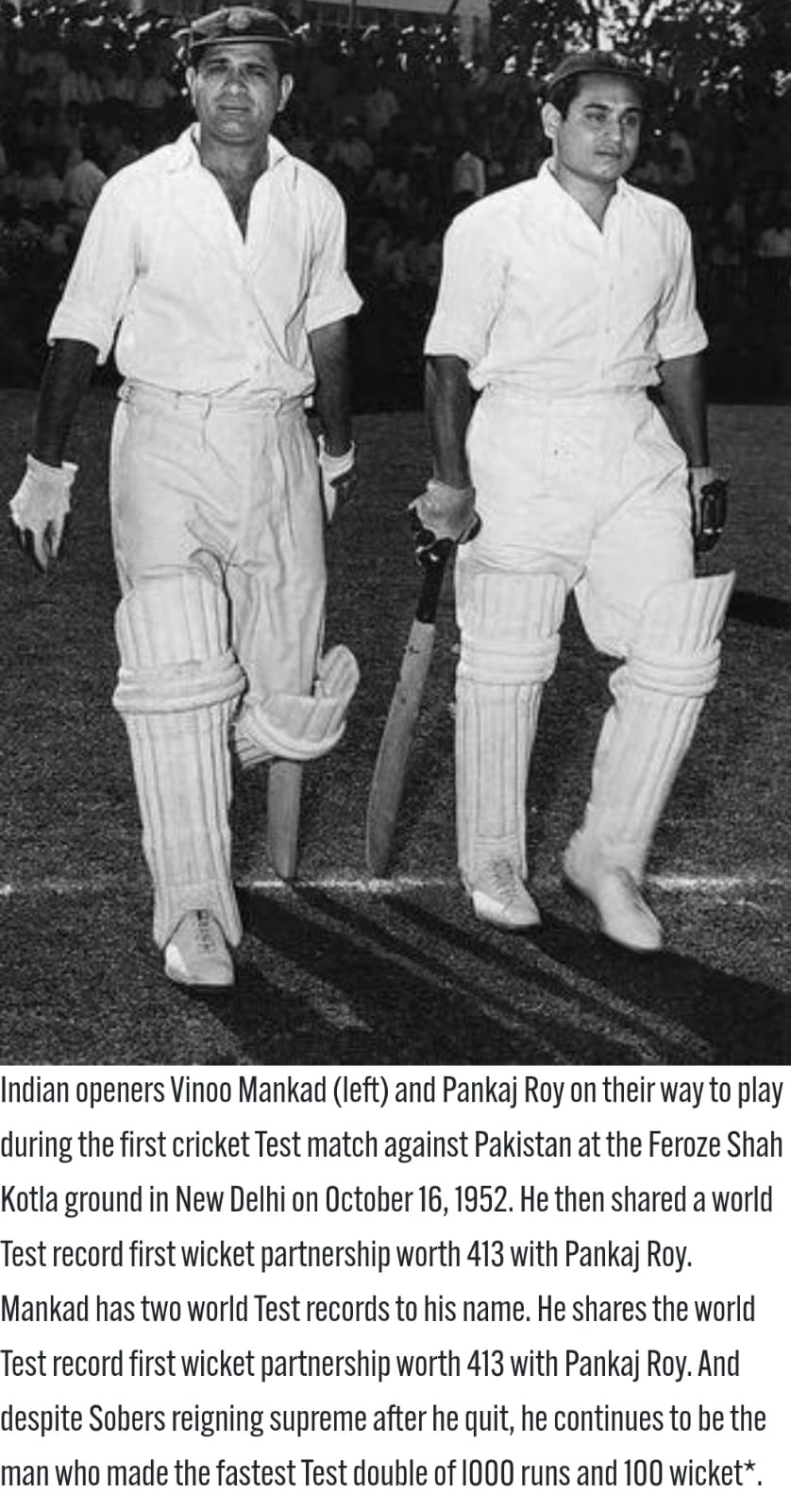 Icons of India: Vinoo Mankad – An All-time Champion – The Nirvik